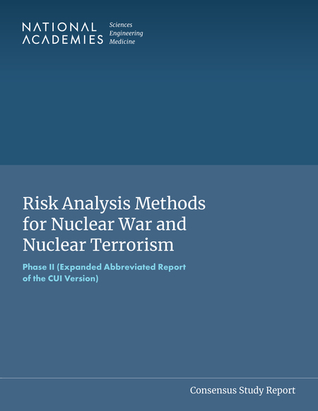 U.S. Government Assessments of Nuclear War and Nuclear Terrorism Risks ...